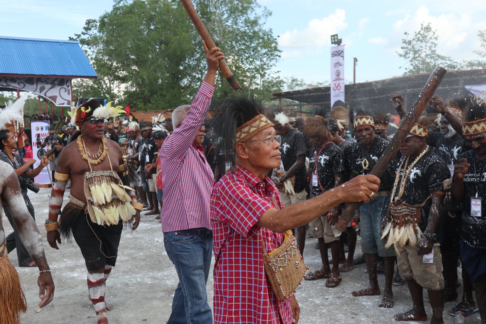 Hadirkan 567 Seniman Tradisional, Festival Asmat Pokman Ke-36 Resmi ...