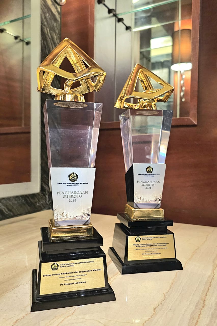 Freeport Indonesia Raih 2 Penghargaan Subroto Award 2024 – TIFFA NEWS